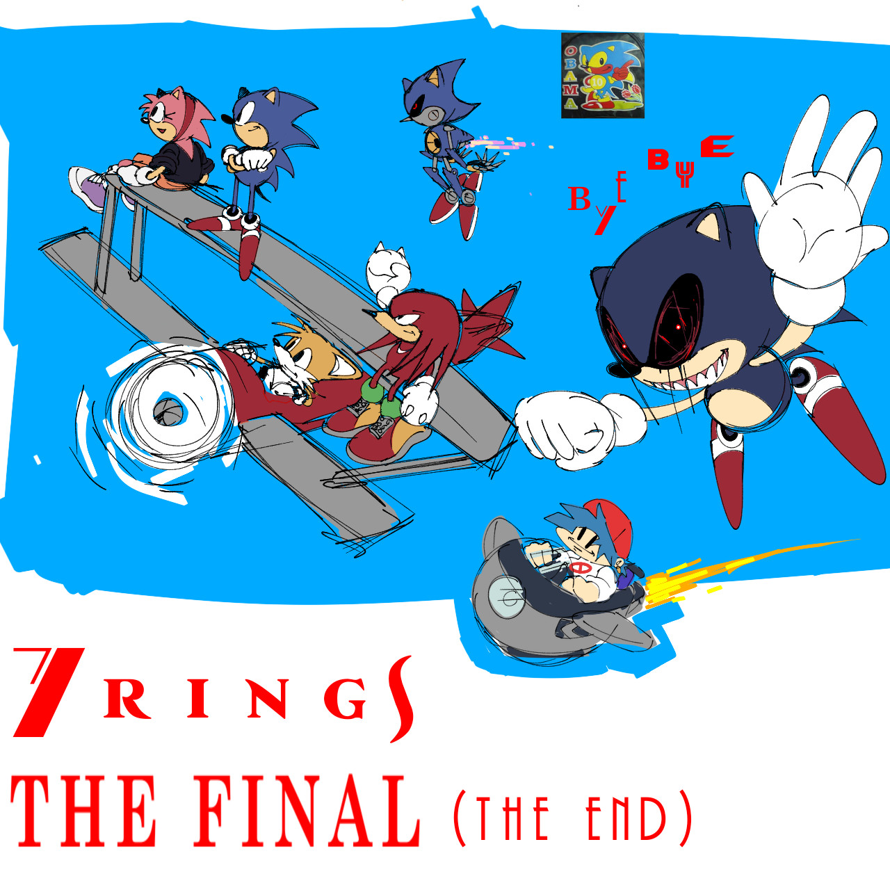 7 rings the final (the end) Mod for Friday Night Funkin' | FNF Mods