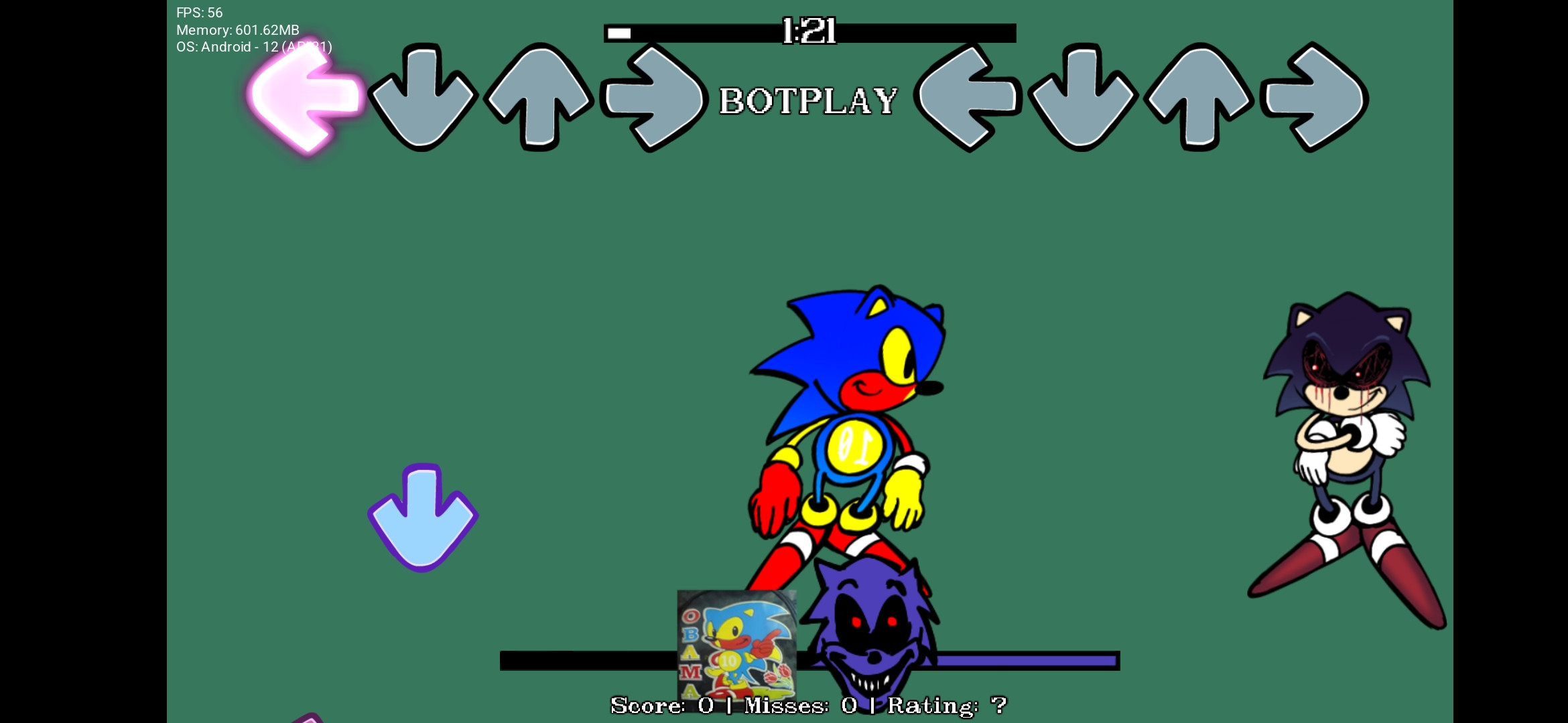 7 rings the final (the end) Mod for Friday Night Funkin' | FNF Mods