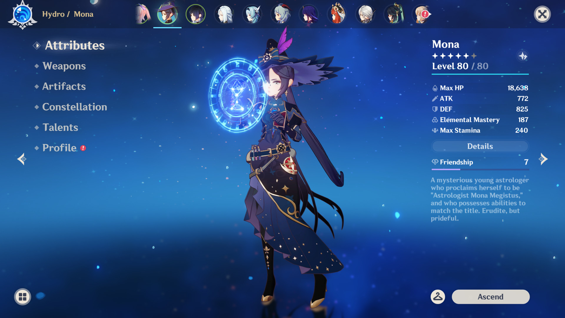 Fatui Mona *ੈ ‧₊˚ Mod for Genshin Impact | GI Mods