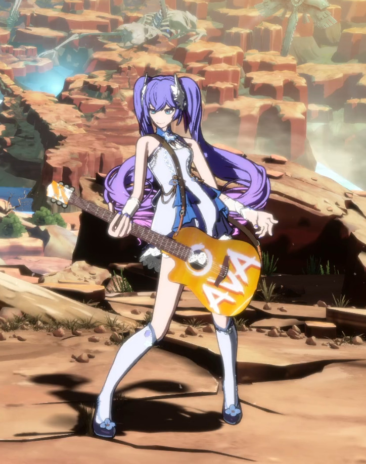 ino-AVA向晚 Mod for GUILTY GEAR -STRIVE- | GGST Mods