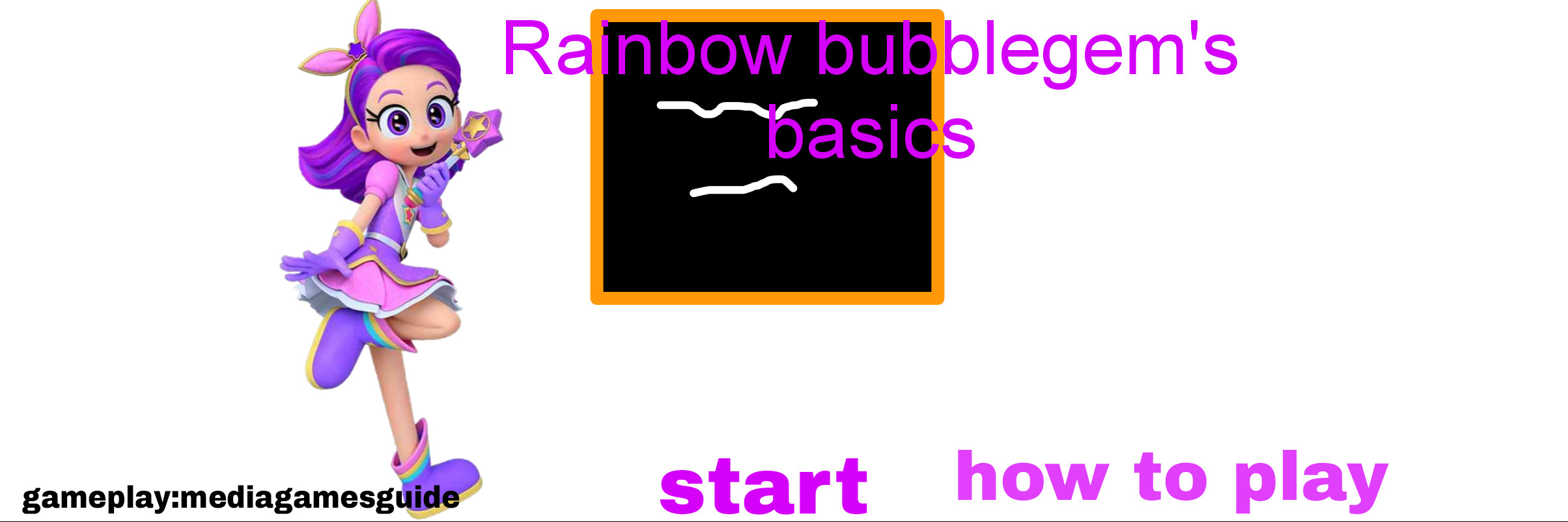 Rainbow bubblegem's basics Mod for Baldi's Basics | Baldi Mods