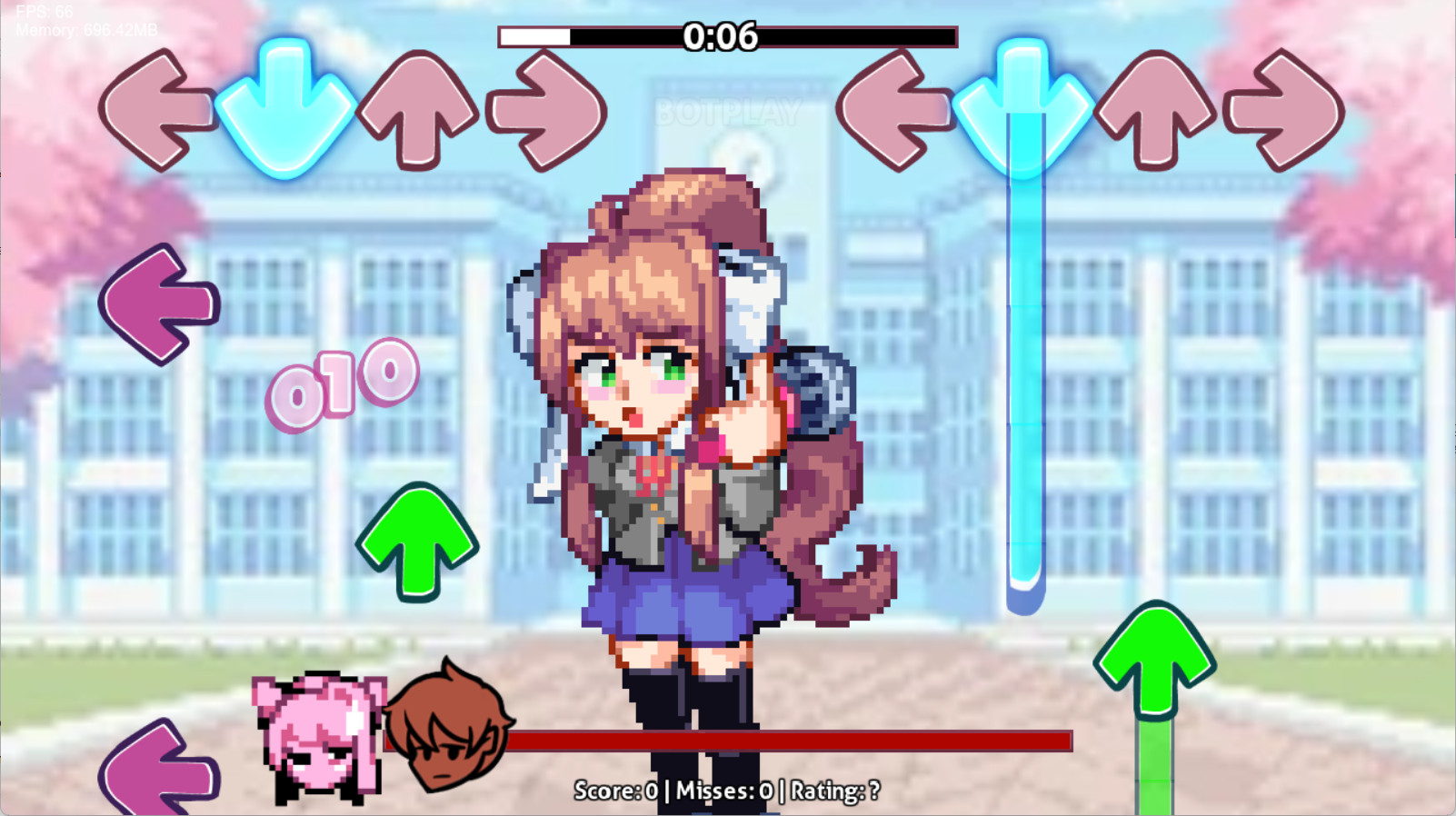 V.S Monika.EXE + [DEMO PATCH 1] Mod for Friday Night Funkin' | FNF Mods