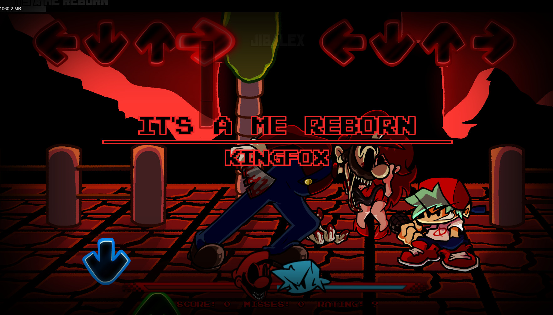 It's A Me Reborn CHARTED Mod for Friday Night Funkin' | FNF Mods