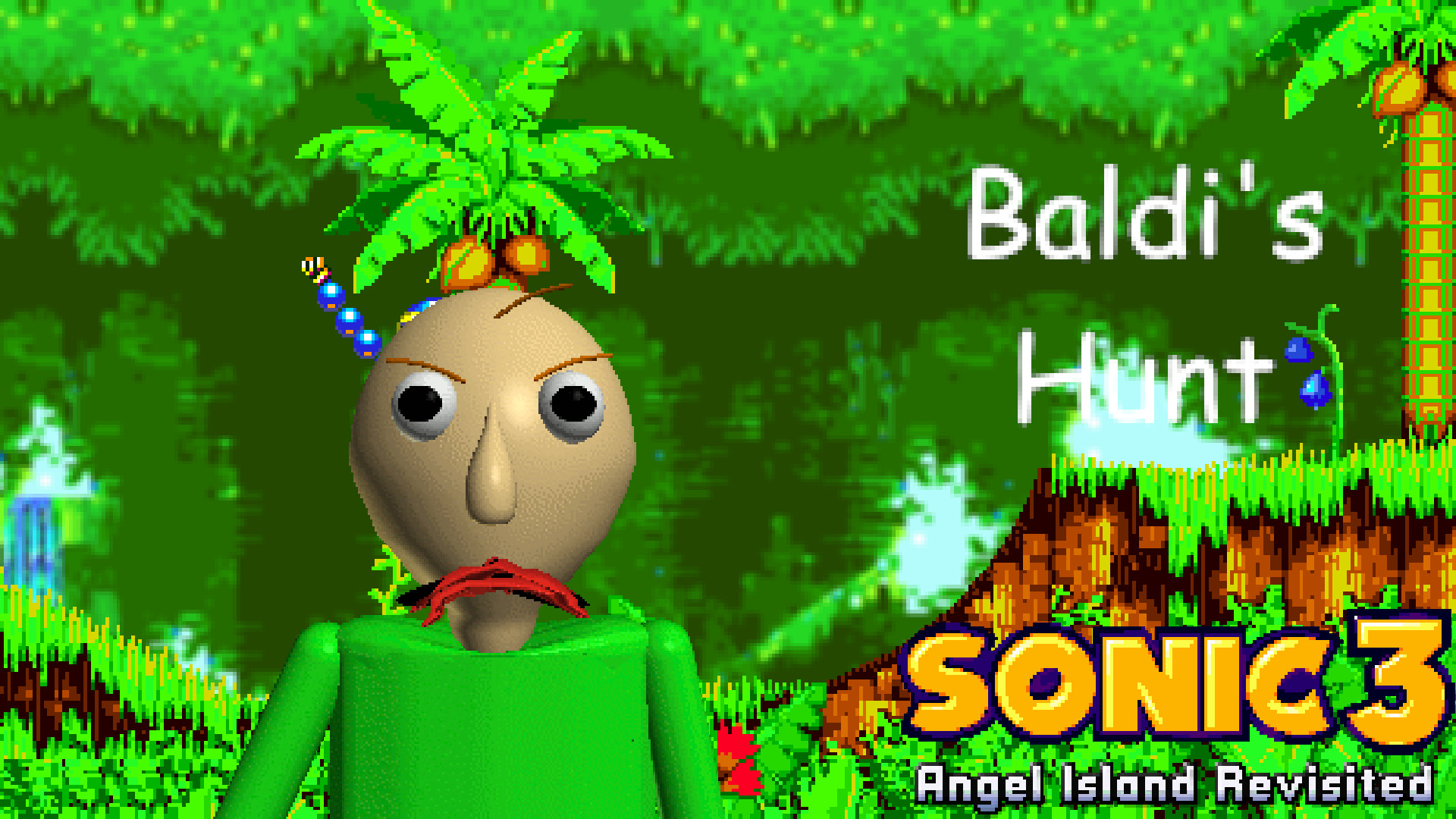 Baldi over Mephilies Mod for Sonic 3 A.I.R. | S3AIR Mods
