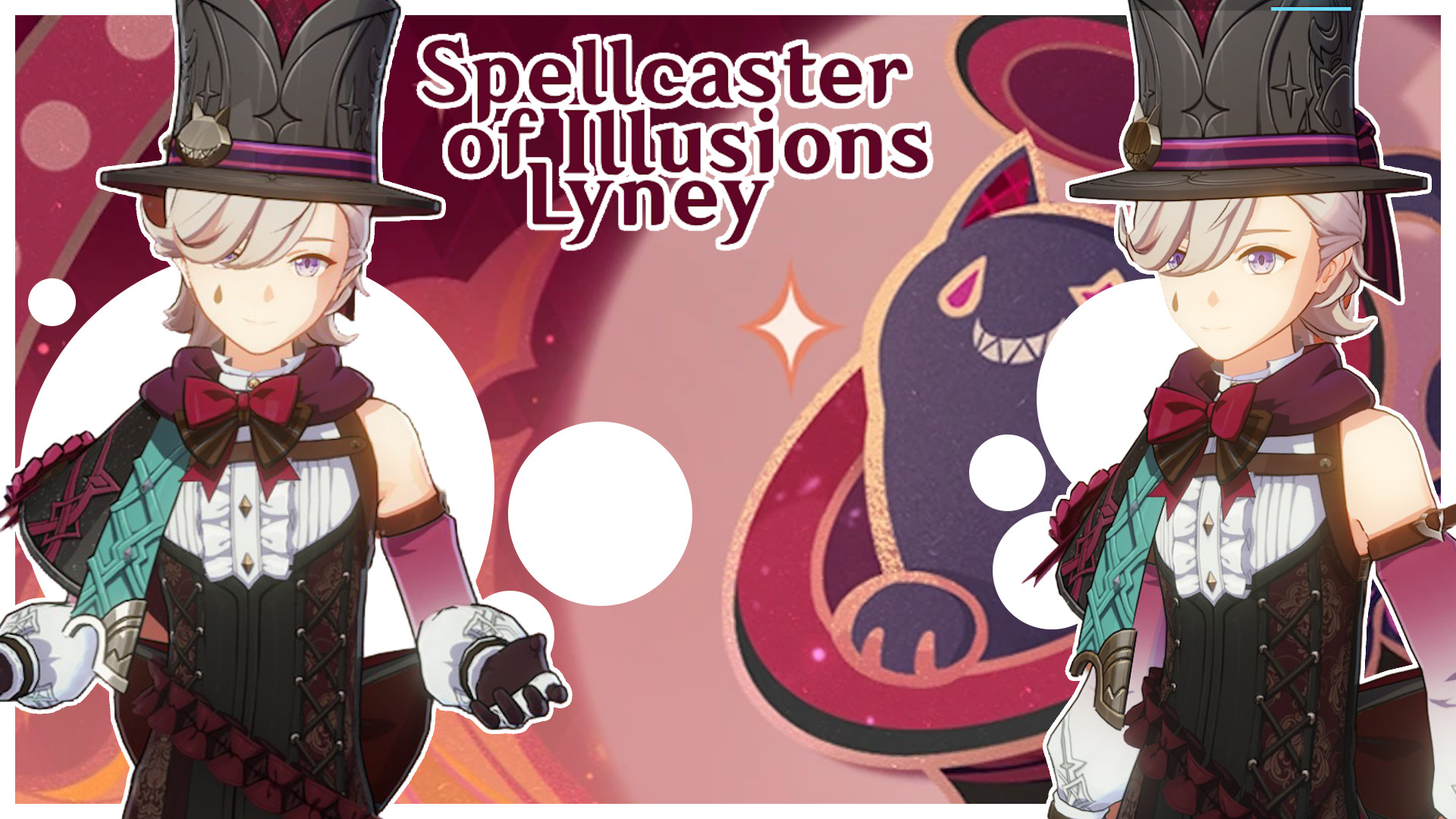 Spellcaster of Illusions Lyney Mod for Genshin Impact | GI Mods