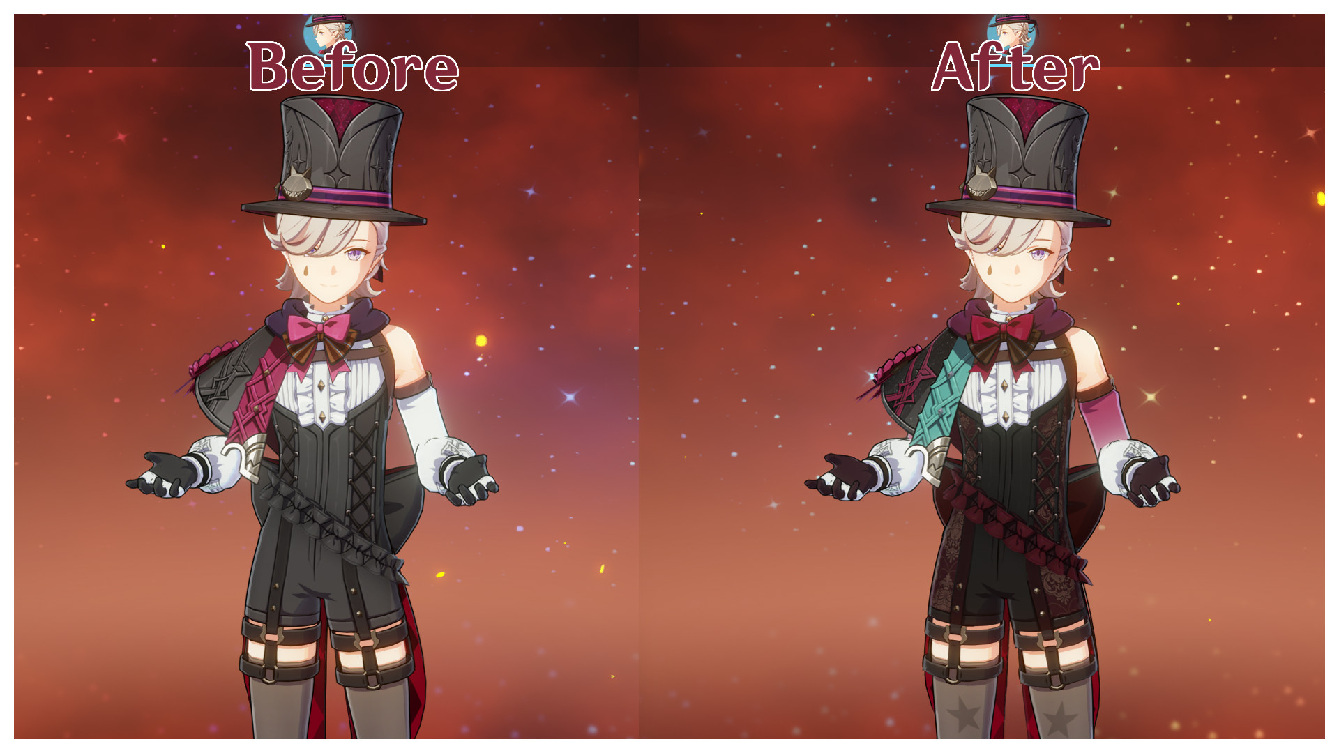 Spellcaster of Illusions Lyney Mod for Genshin Impact | GI Mods