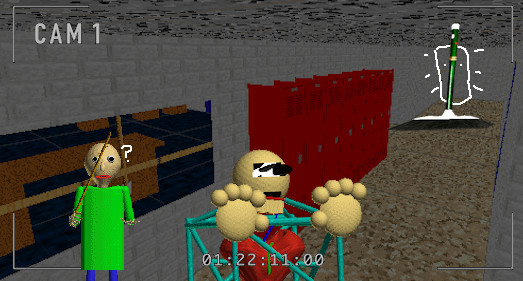 You're Invisible For Everyone Mod for Baldi's Basics | Baldi Mods