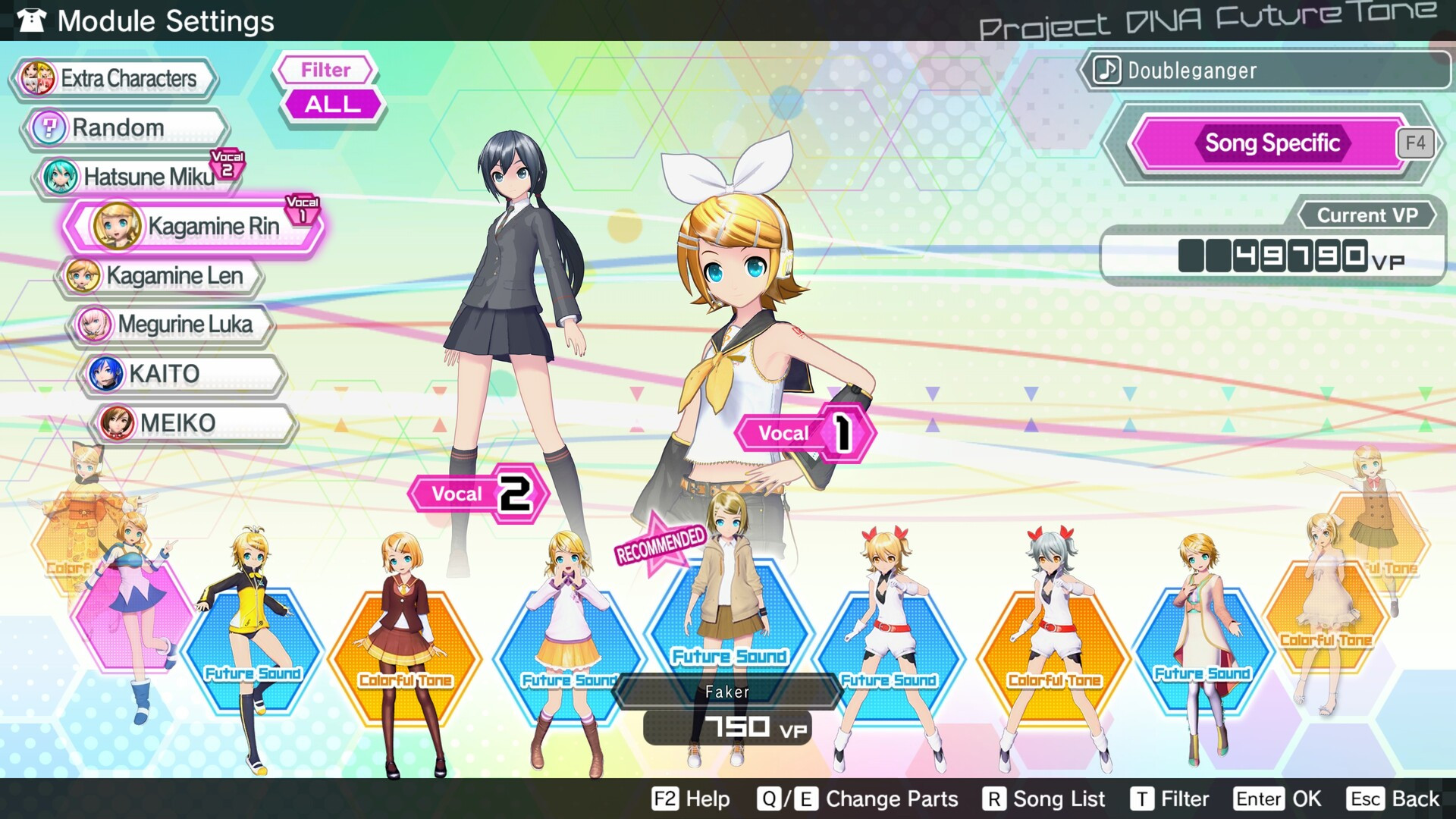 Future Tone UI for MM+ Mod for Hatsune Miku: Project DIVA Mega Mix+ ...