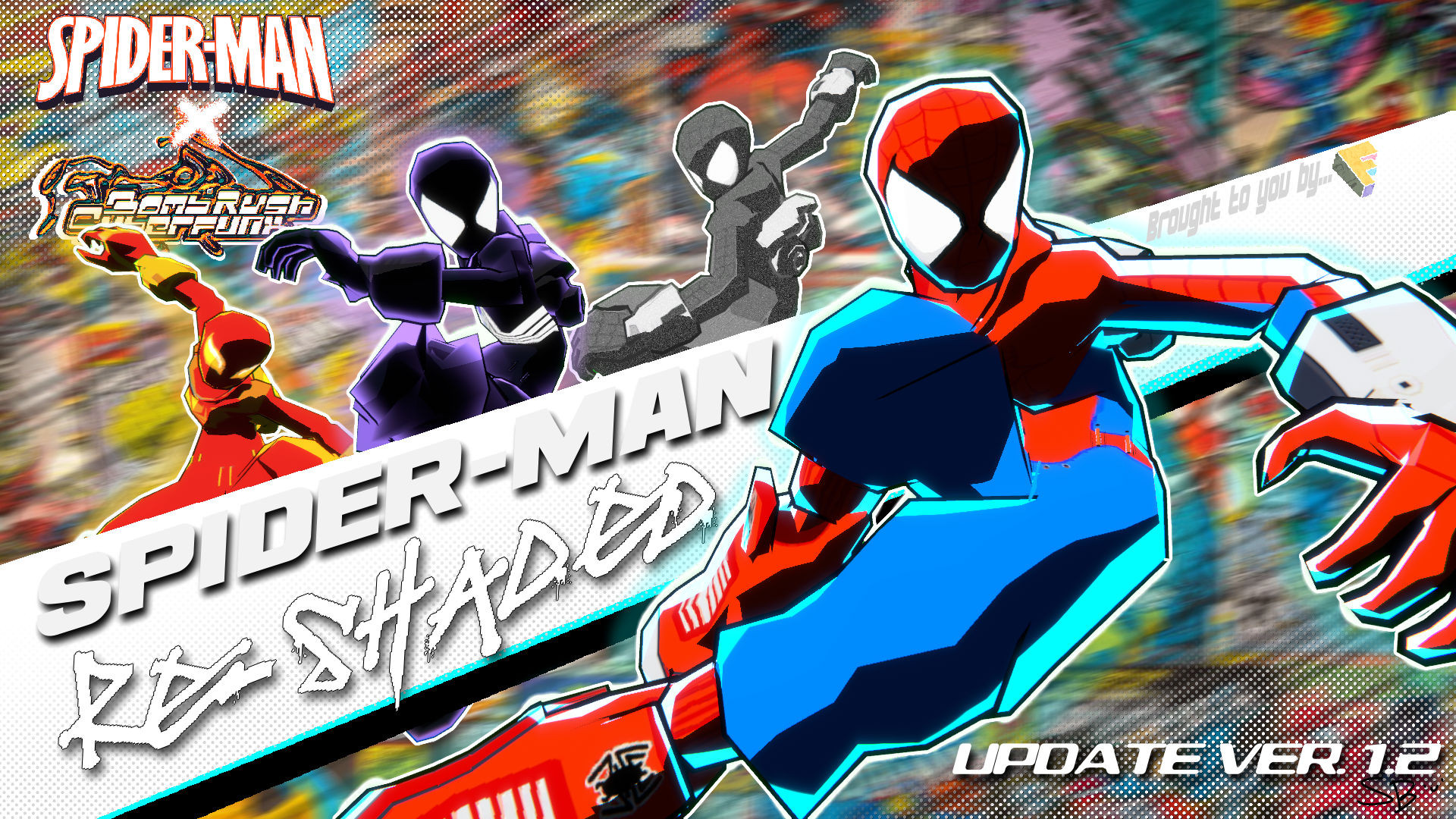 Spider-Man (Funkified) Mod for Bomb Rush Cyberfunk | BRC Mods