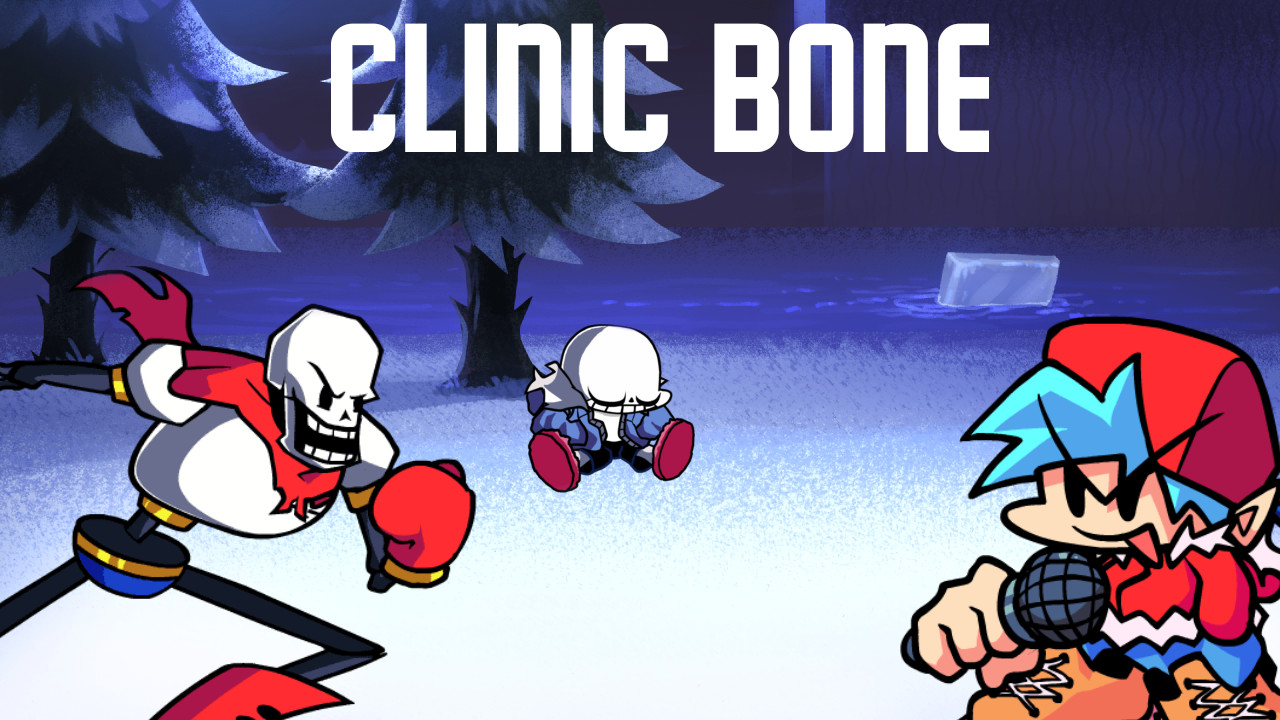 Clinic Bone - Clinic Sorrow cover Mod for Friday Night Funkin' | FNF Mods