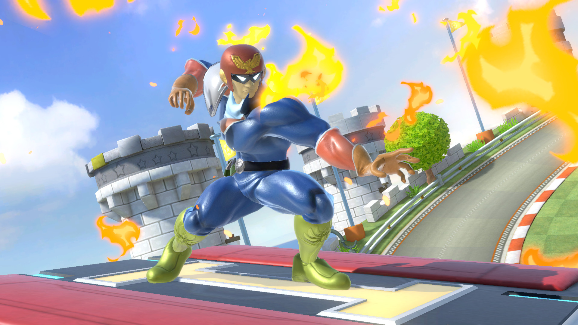 Melee Falcon (Smash Ultimate Style) Mod for Super Smash Bros. Ultimate ...