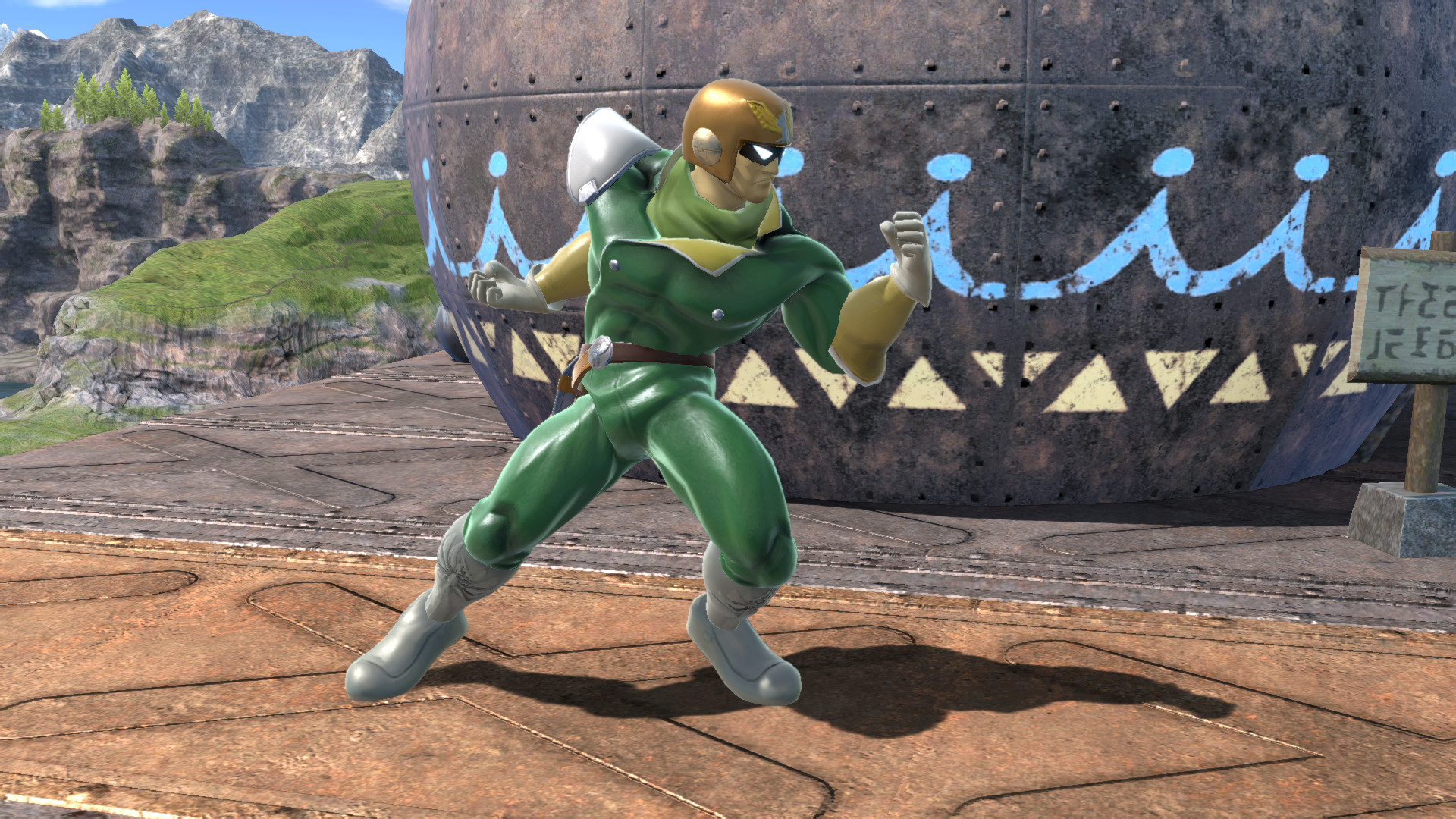 Melee Falcon (Smash Ultimate Style) Mod for Super Smash Bros. Ultimate ...