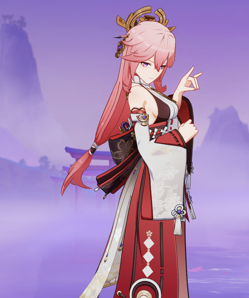 Human Looking Yae Miko Mod for Genshin Impact | GI Mods