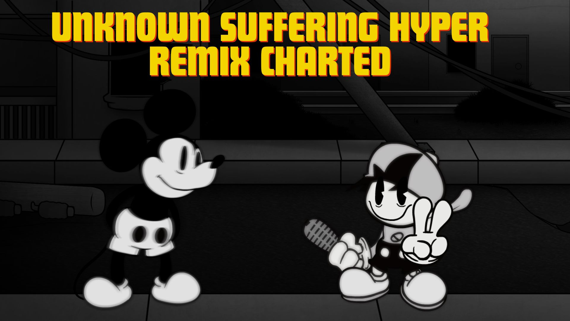 Unknown Suffering Hyper Remix Charted Mod for Friday Night Funkin ...