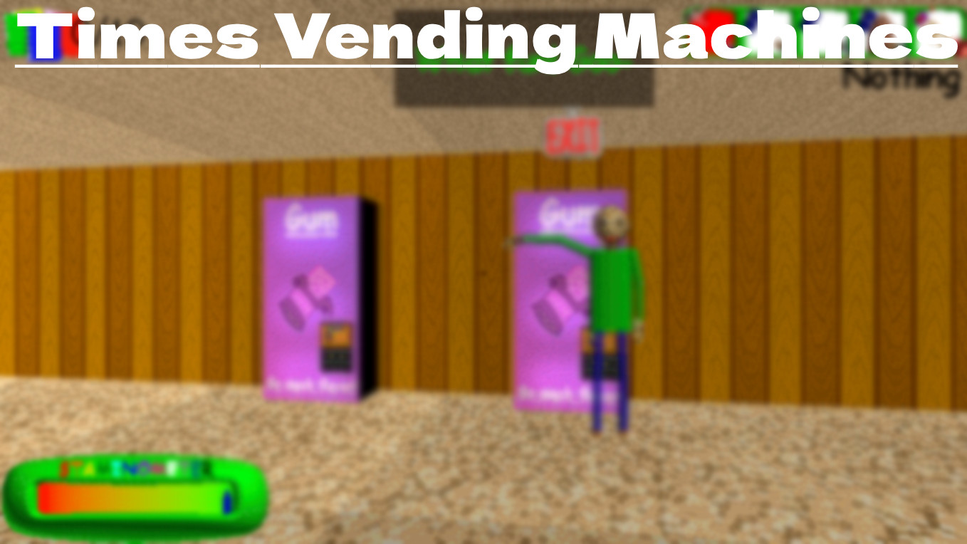 New Times Machines! Mod for Baldi's Basics | Baldi Mods