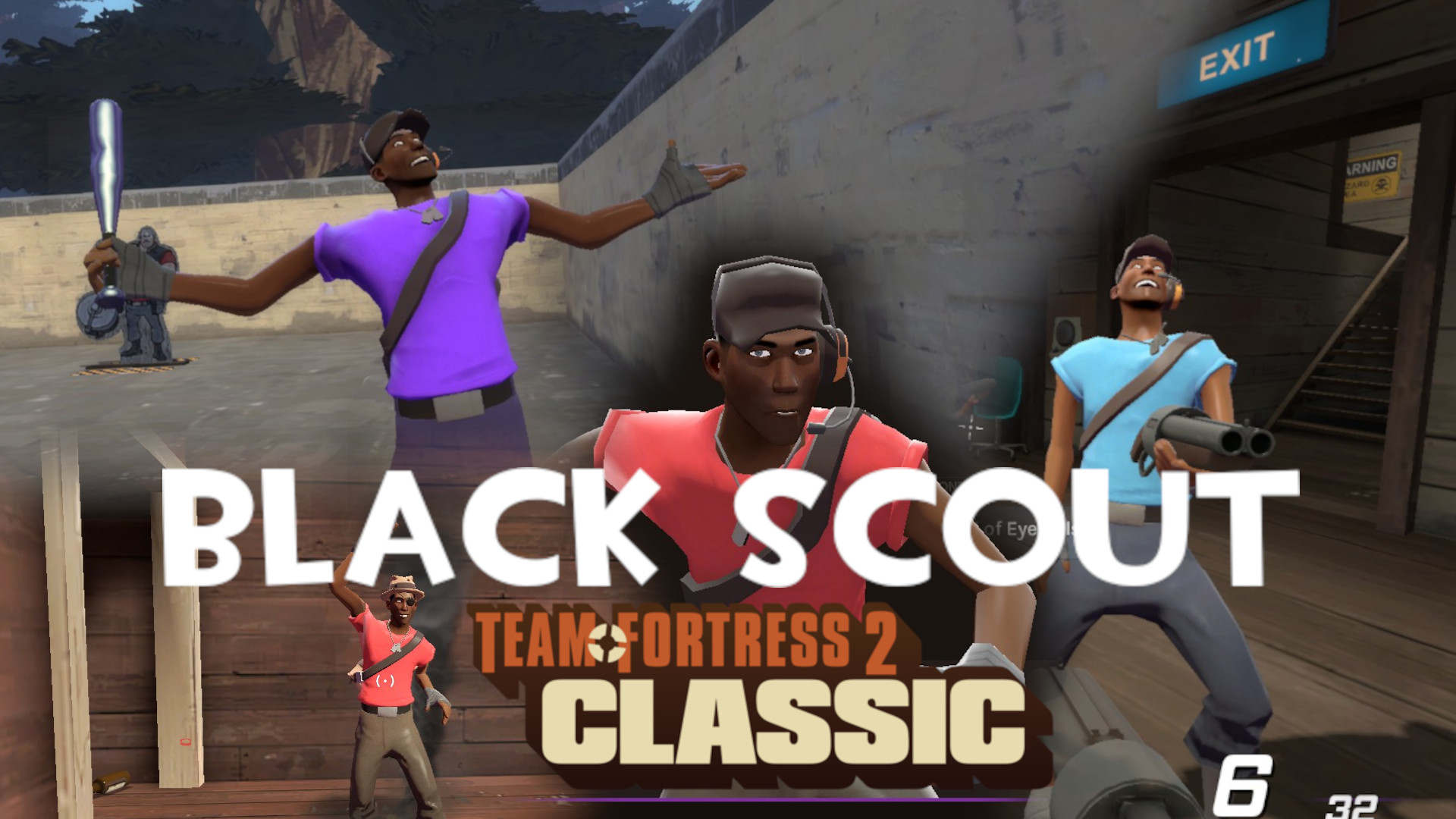 Black scout (tf2 classic version) Mod for Team Fortress 2 Classic ...