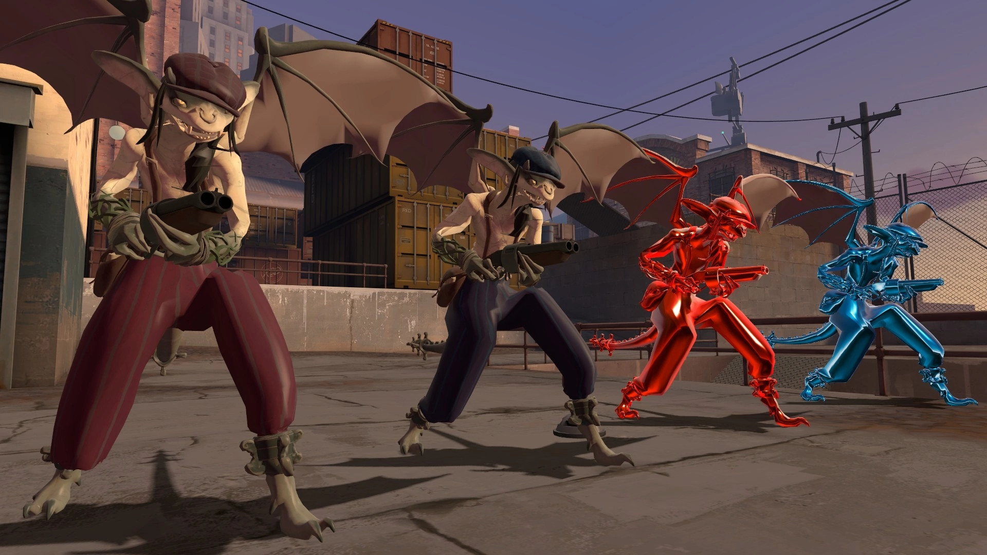 Ivy Deadlock over Scout TF2 Mod for Team Fortress 2 | TF2 Mods