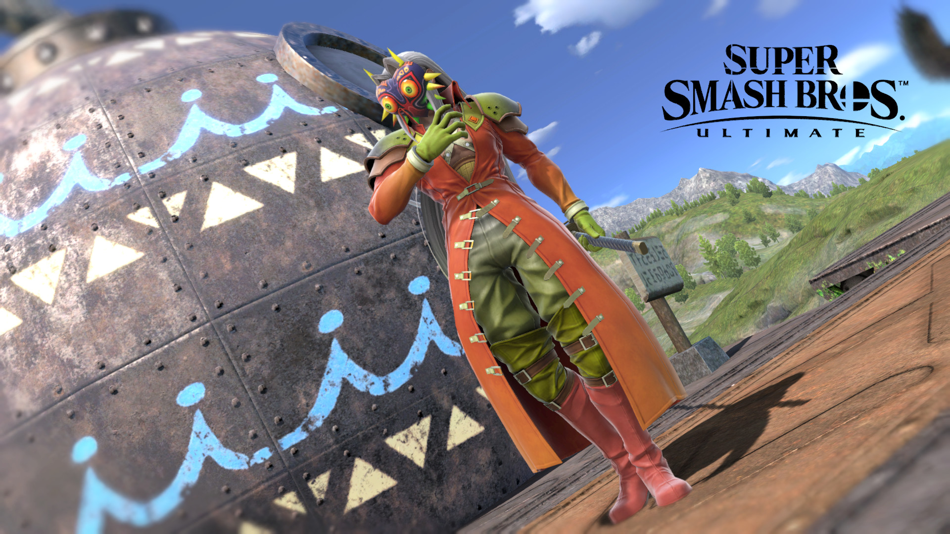 Majora's Mask Sephiroth Mod for Super Smash Bros. Ultimate | SSBU Mods