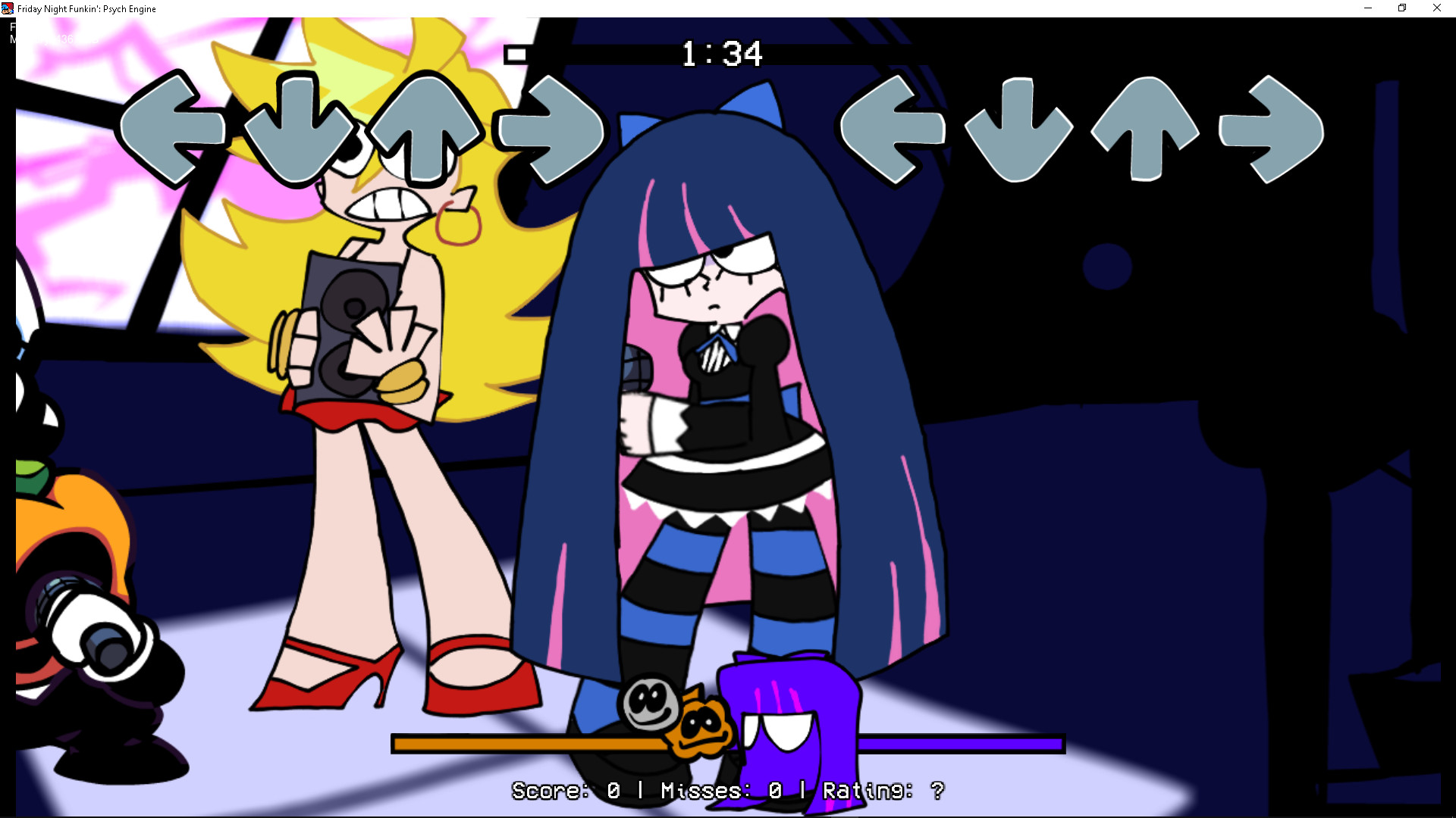 Panty & Stocking Modpack Mod for Friday Night Funkin' | FNF Mods