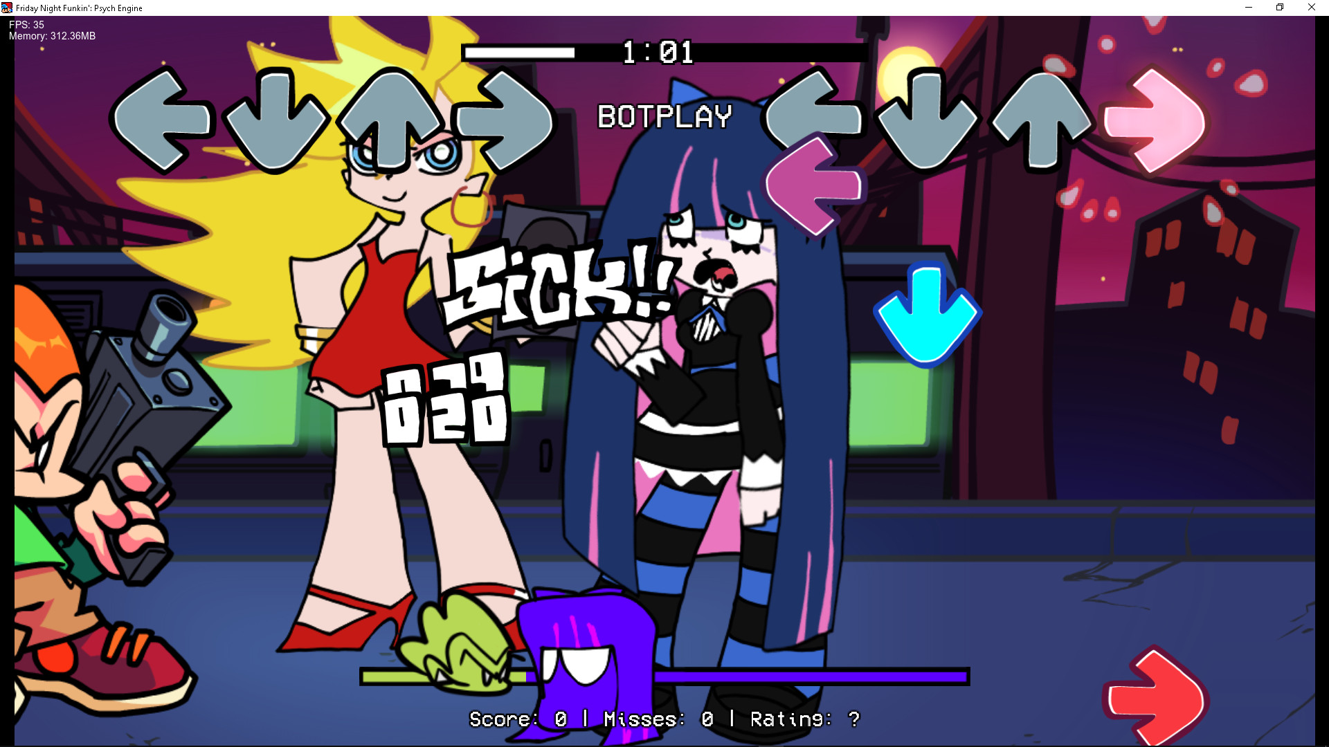 Panty & Stocking Modpack Mod for Friday Night Funkin' | FNF Mods