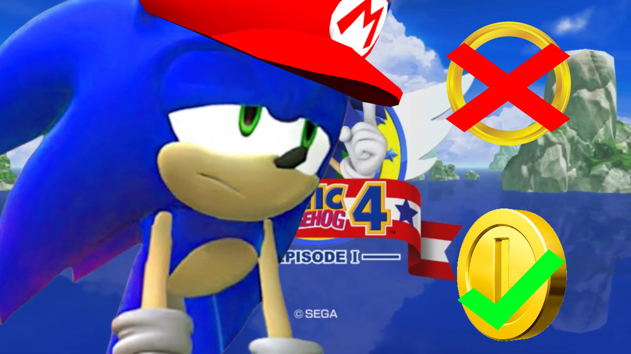 Mario Coins(+SFX) Mod for Sonic the Hedgehog 4: Episode I | Sonic 4: 1 Mods