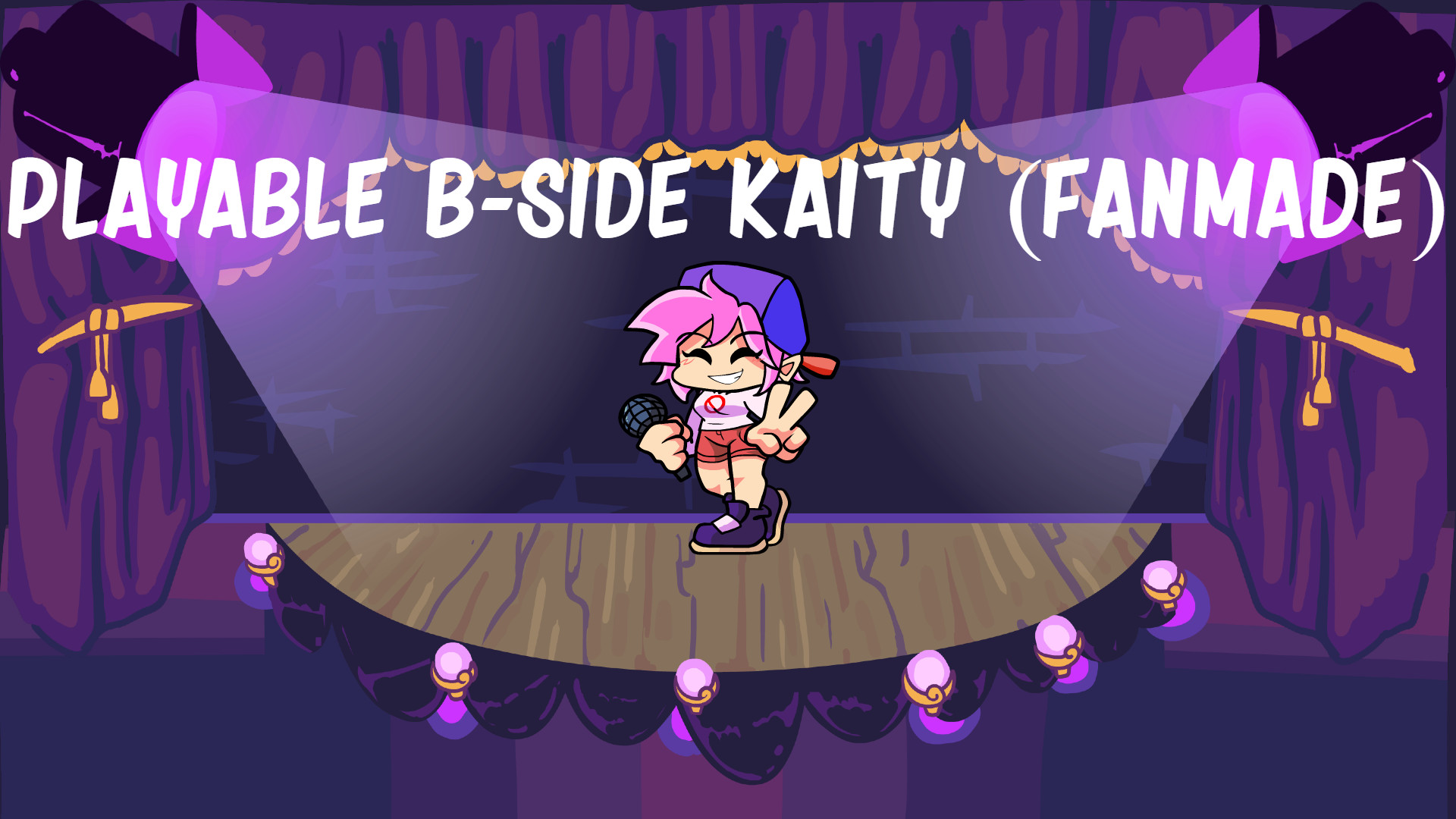 Playable B-Side Kaity (FanMade) + FLA Mod for Friday Night Funkin ...