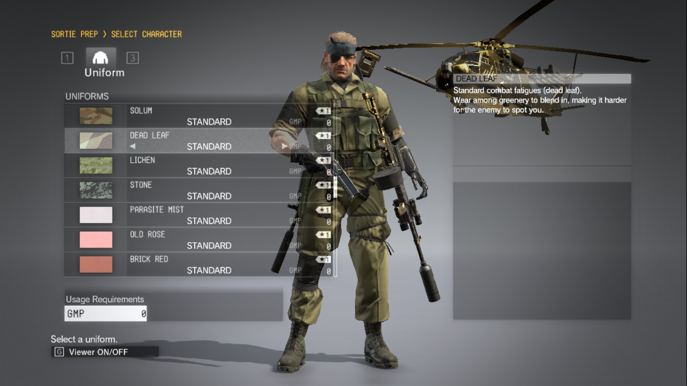 MGSV 100% Percent Savegame with FOB Camos Mod for Metal Gear Solid V ...