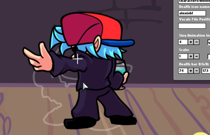 Alexis_bf Skin V2 Mod for Friday Night Funkin' | FNF Mods