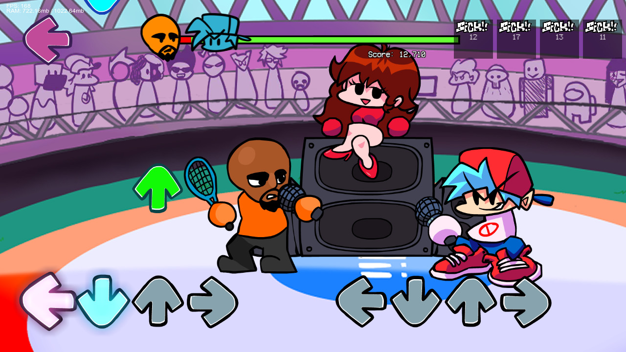 Configurable Keystrokes Viewer [V-Slice] Mod for Friday Night Funkin ...