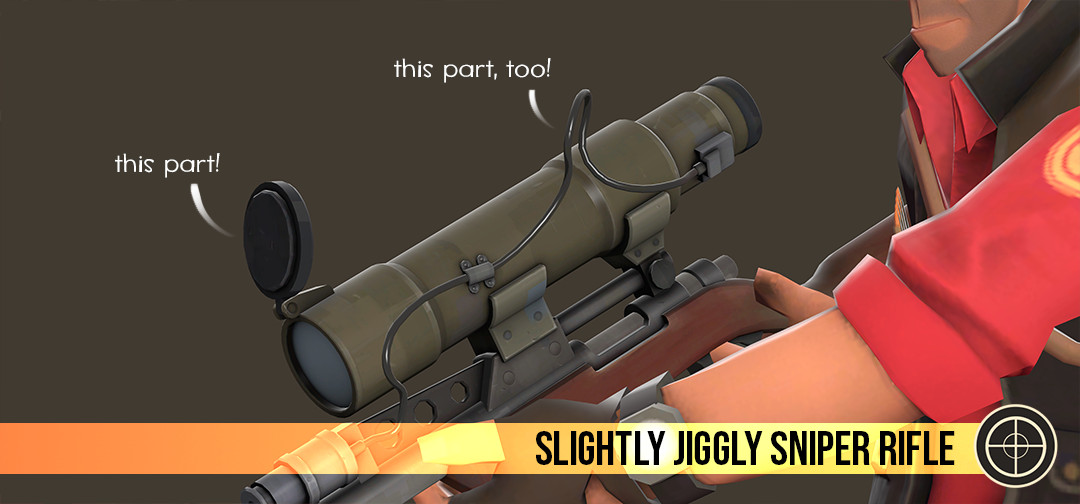Slightly Jiggly Sniper Rifle Mod for Team Fortress 2 | TF2 Mods