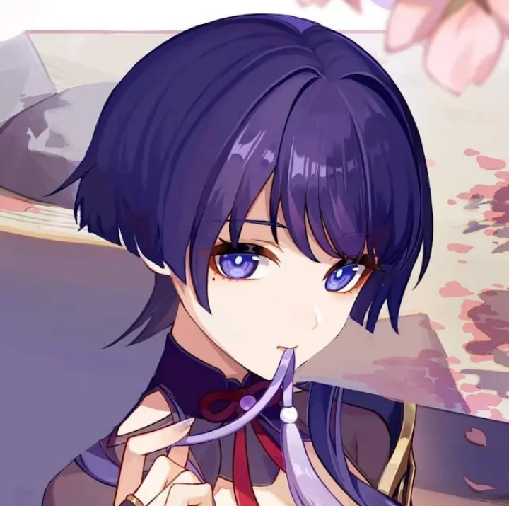 Raiden Shogun with Wanderer hair Mod for Genshin Impact | GI Mods