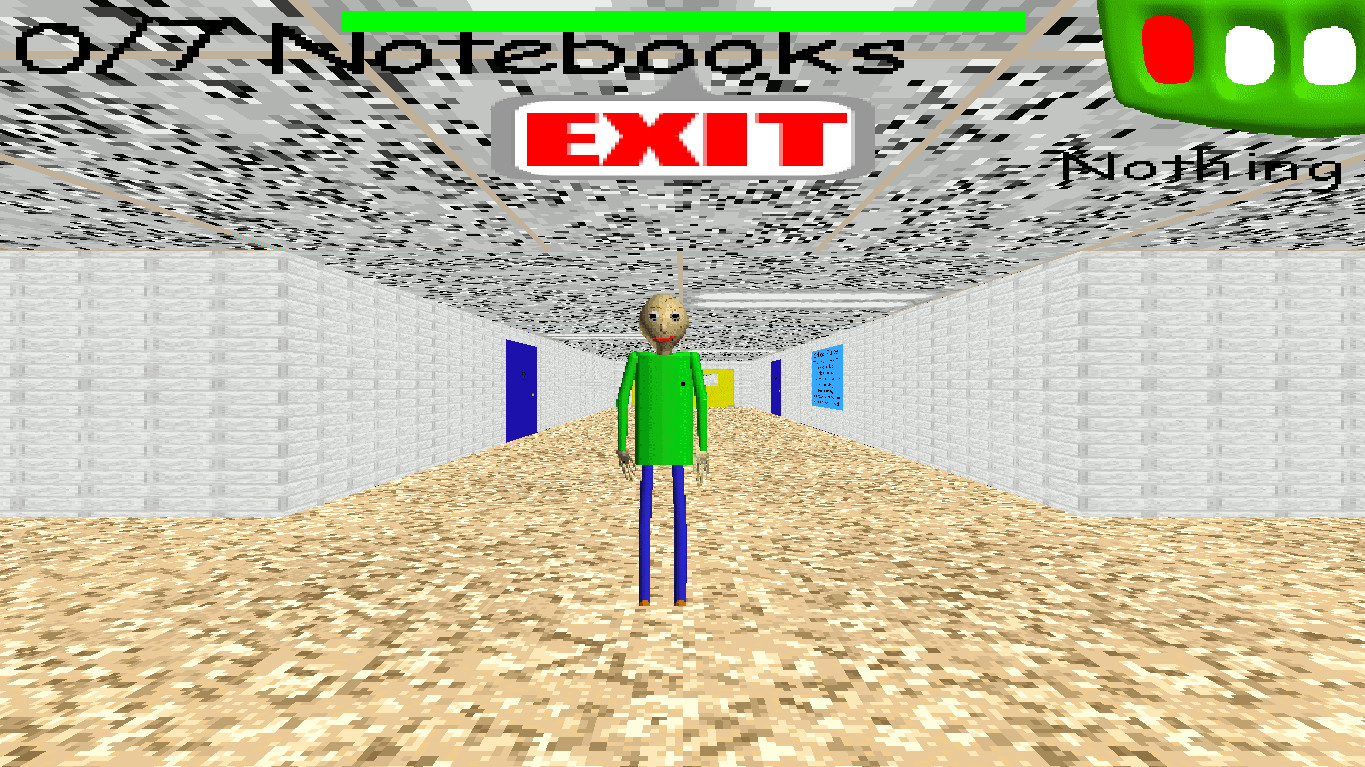 Baldi's Basics in Education and Learning but Wide Mod for Baldi's ...