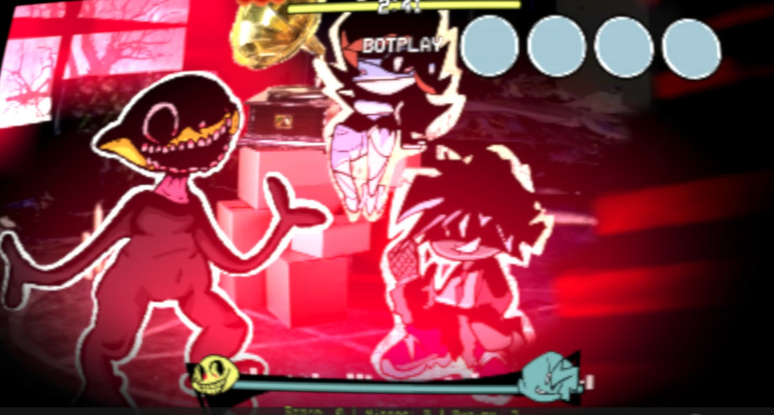 FNF' Encore Monster Reskin Mod for Friday Night Funkin' | FNF Mods