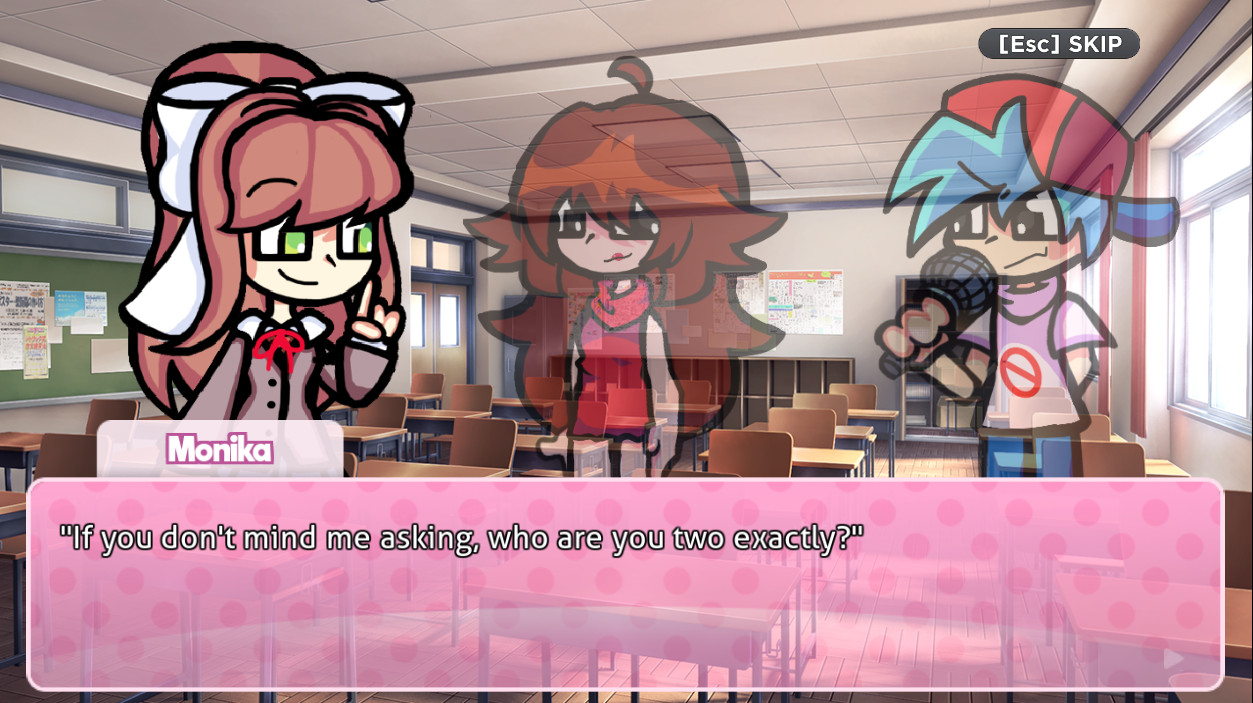 Doki Doki Friday Night Funkin' Club Deluxe Mod for Friday Night Funkin ...