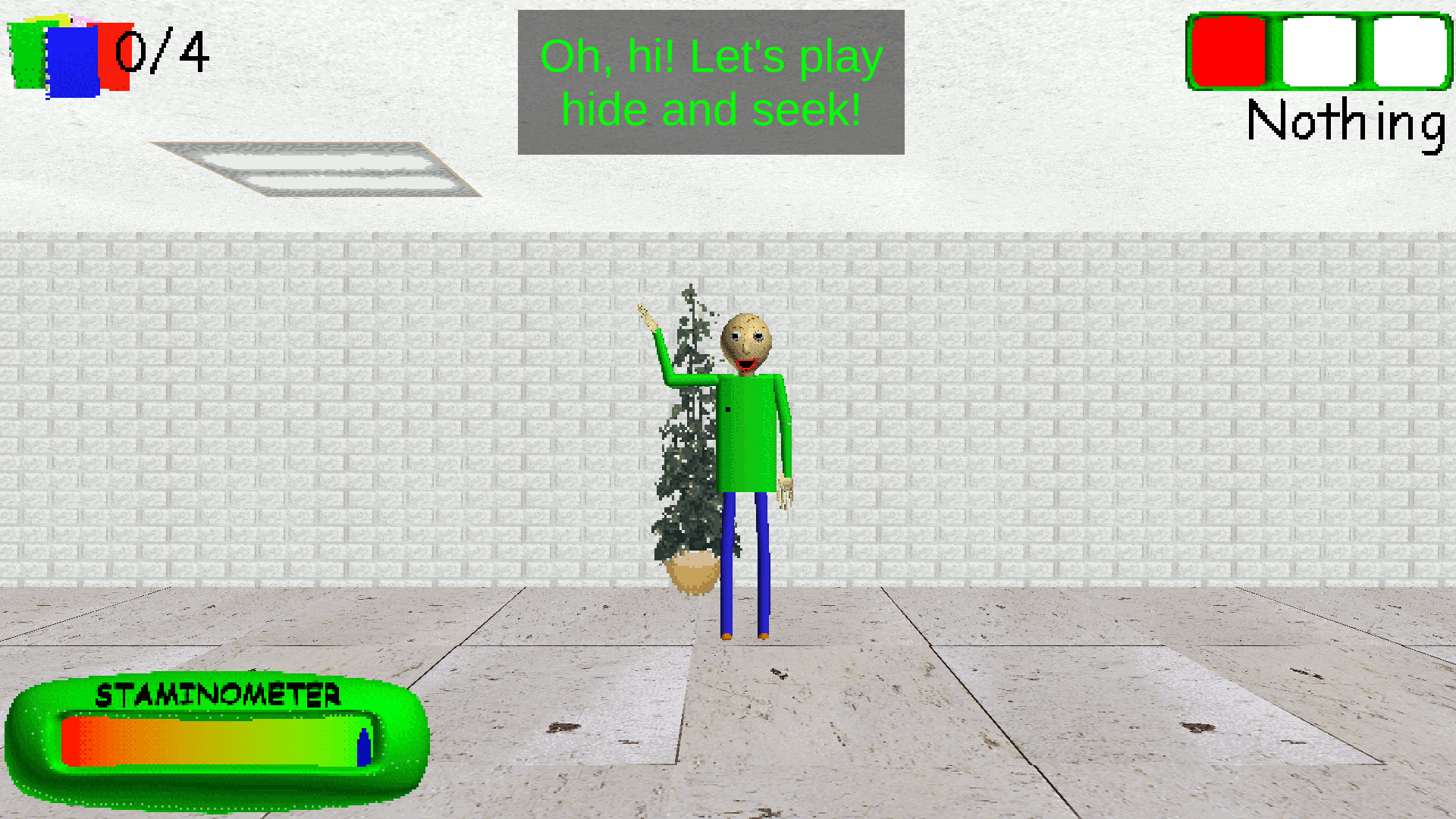 Customized Item Slot Mod for Baldi's Basics | Baldi Mods