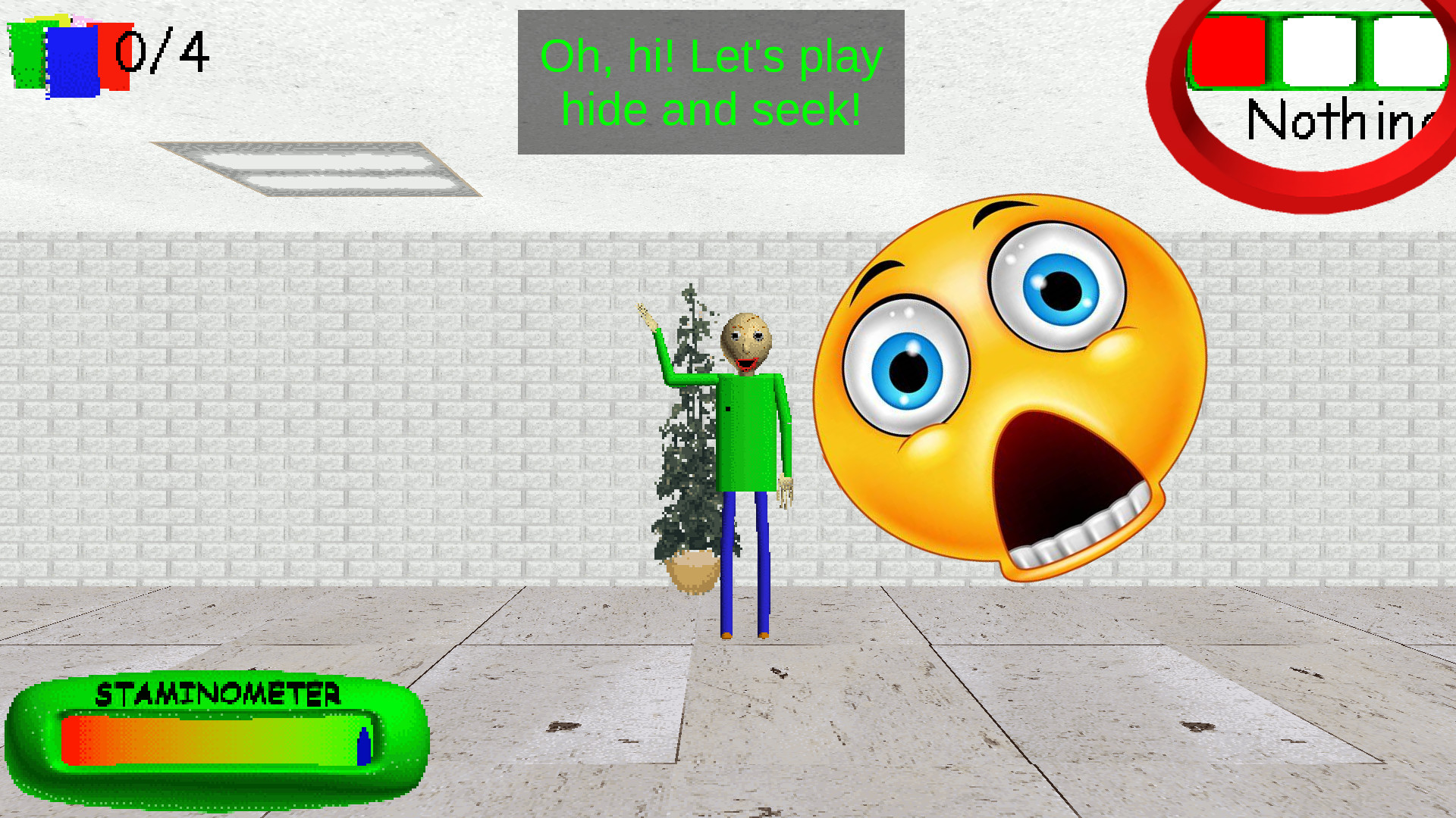 Customized Item Slot Mod for Baldi's Basics | Baldi Mods