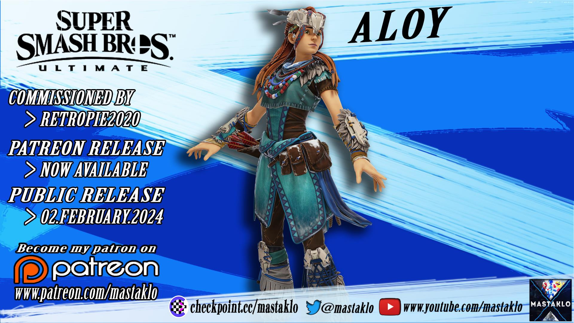Aloy Mod for Super Smash Bros. Ultimate | SSBU Mods