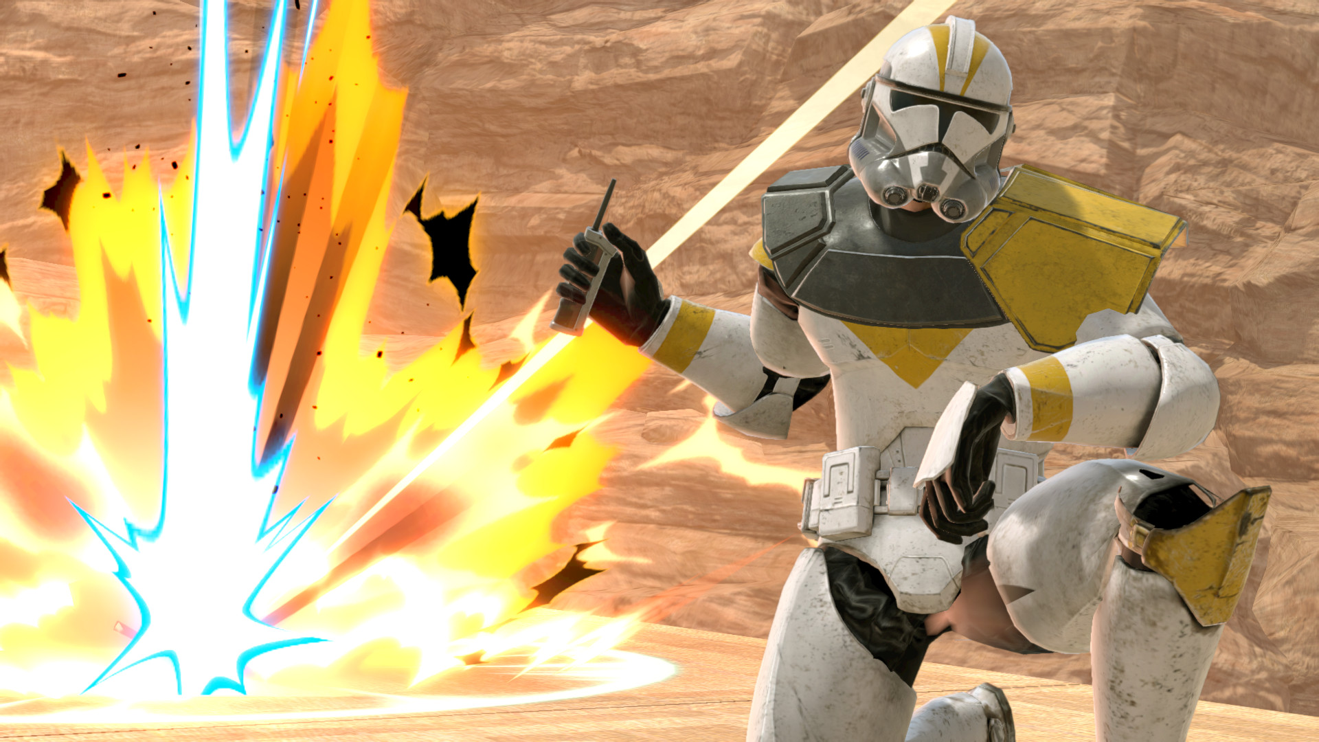 Clone Commander Snake Mod for Super Smash Bros. Ultimate | SSBU Mods