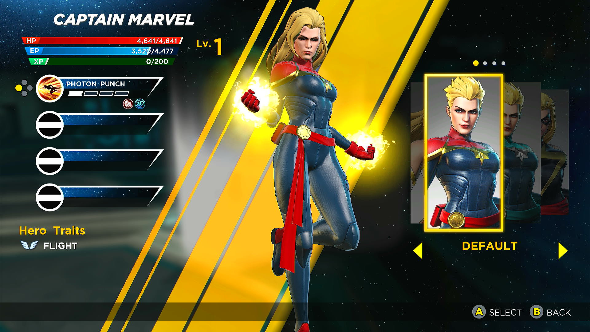 Cap. Marvel C1/C2 With Longer Hair Mod for Marvel: Ultimate Alliance 3 ...