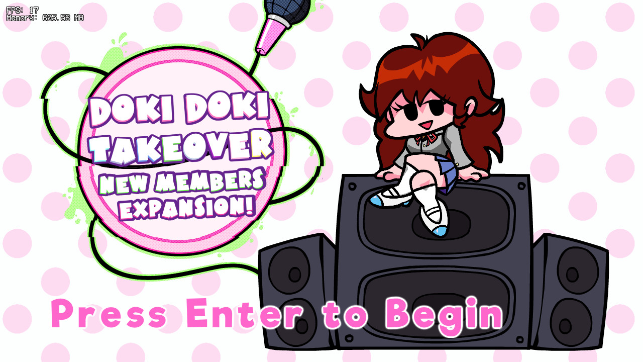 Doki Doki: New Members Expansion! Mod for Friday Night Funkin' | FNF Mods