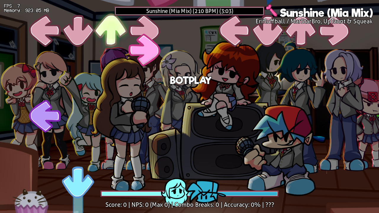 Doki Doki: New Members Expansion! Mod for Friday Night Funkin' | FNF Mods