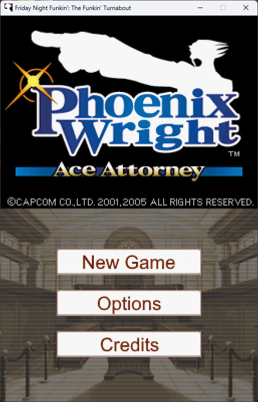 The Funkin' Turnabout - An Ace Attorney Mod Mod for Friday Night Funkin ...
