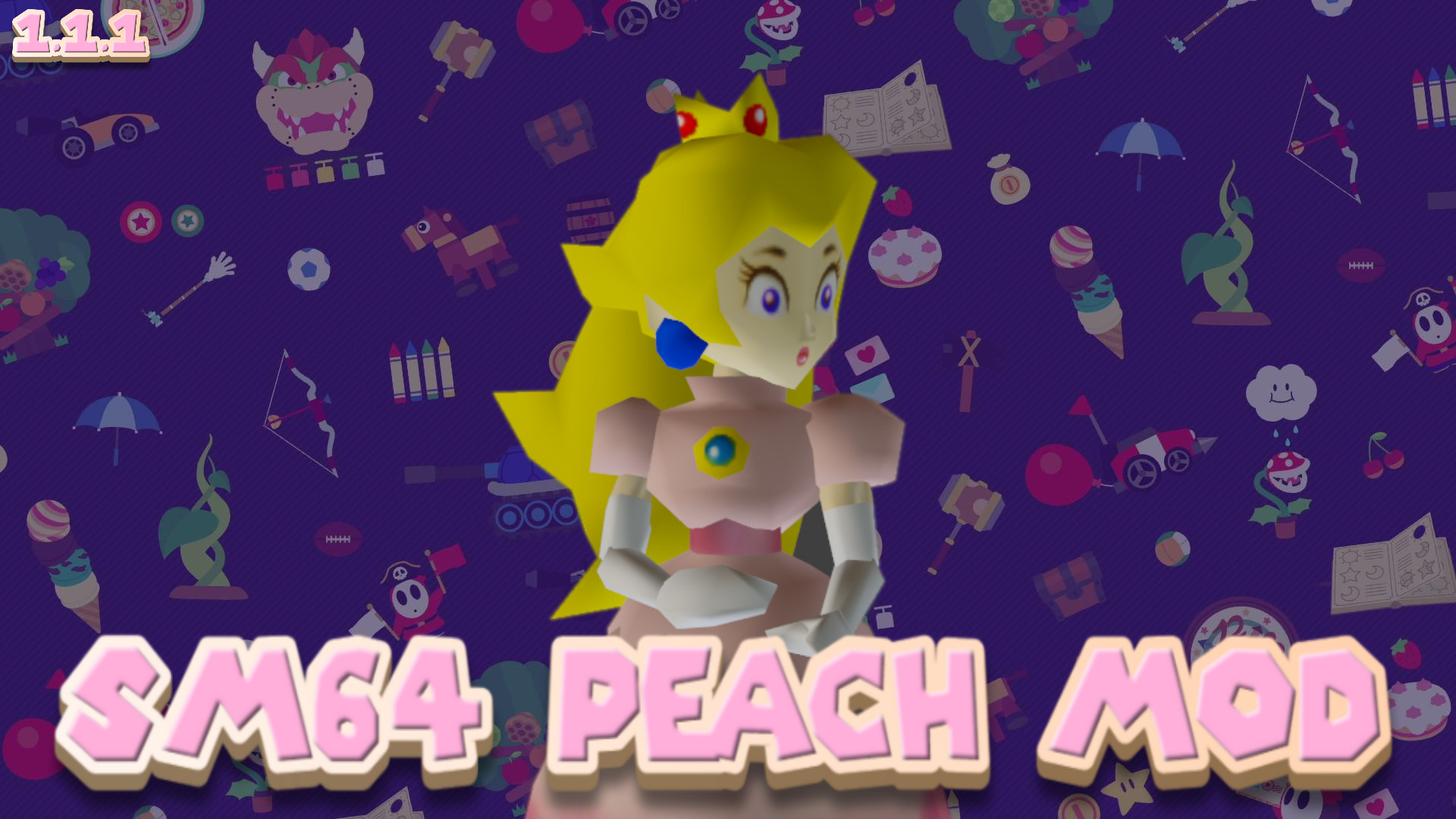SM64 Peach joins the party {revamp} Mod for Mario Party Superstars ...