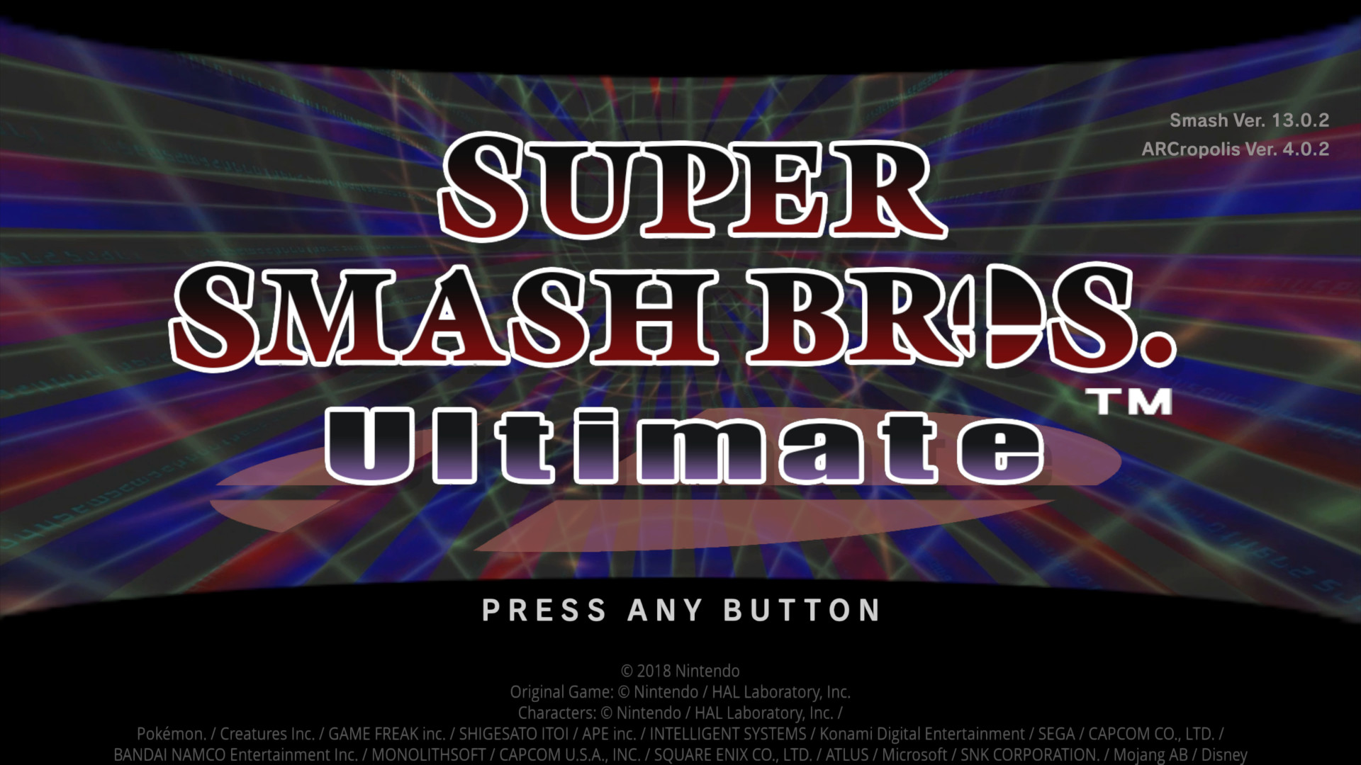 Melee Title Screen Mod for Super Smash Bros. Ultimate | SSBU Mods