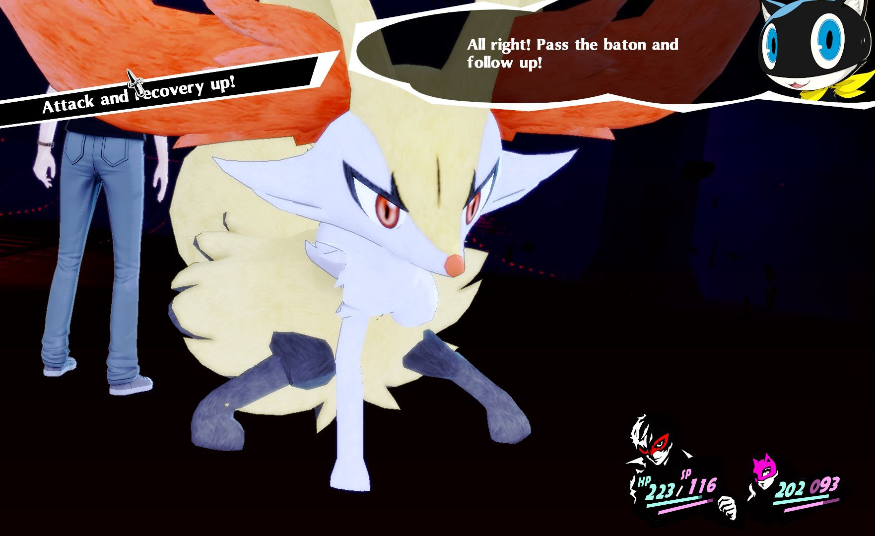 Braixen over Ann Mod for Persona 5 Royal (PC) | P5R (PC) Mods