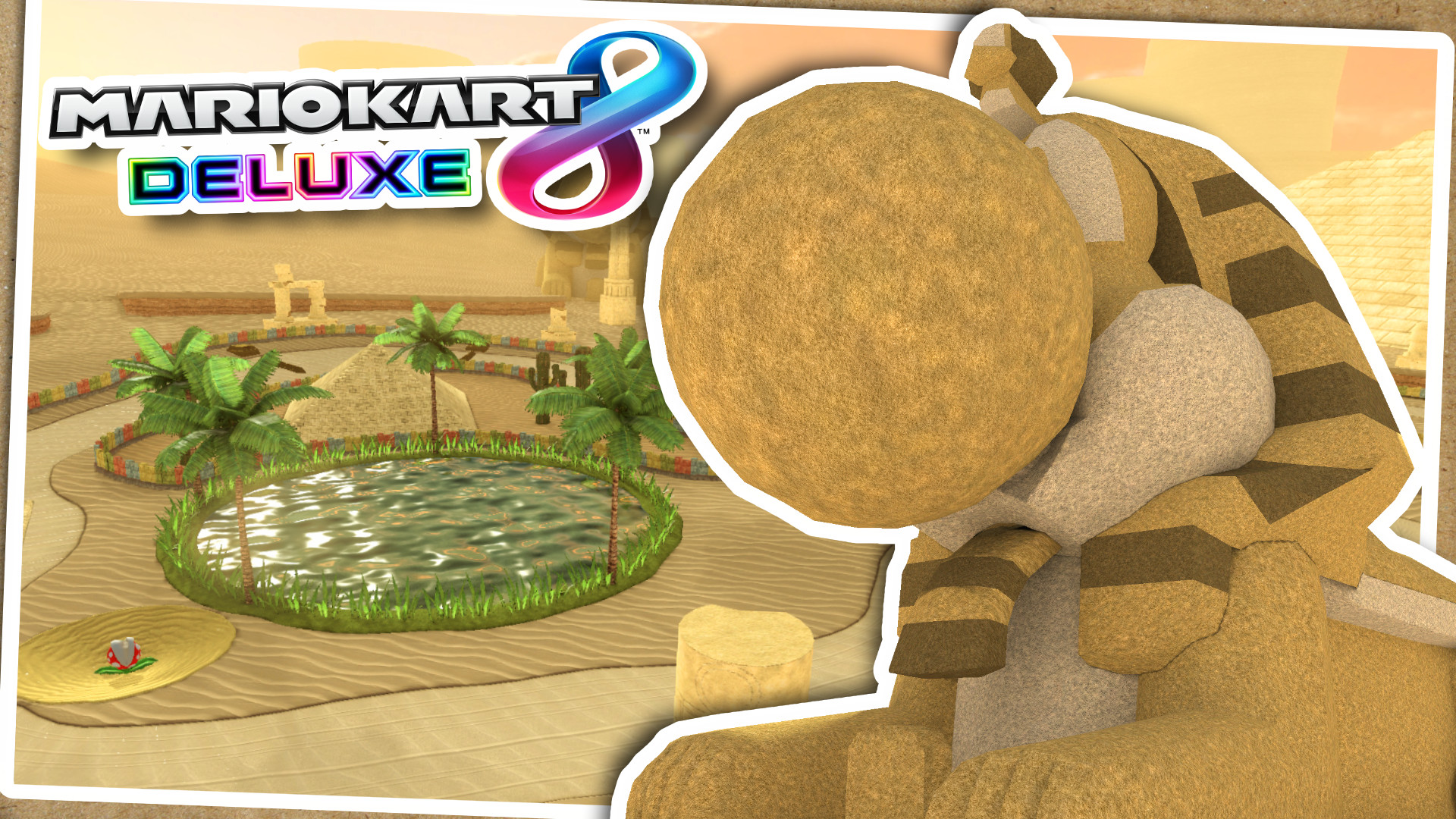 GBA Yoshi Desert (FunkyRacer) Mod for Mario Kart 8 Deluxe | MK8D Mods