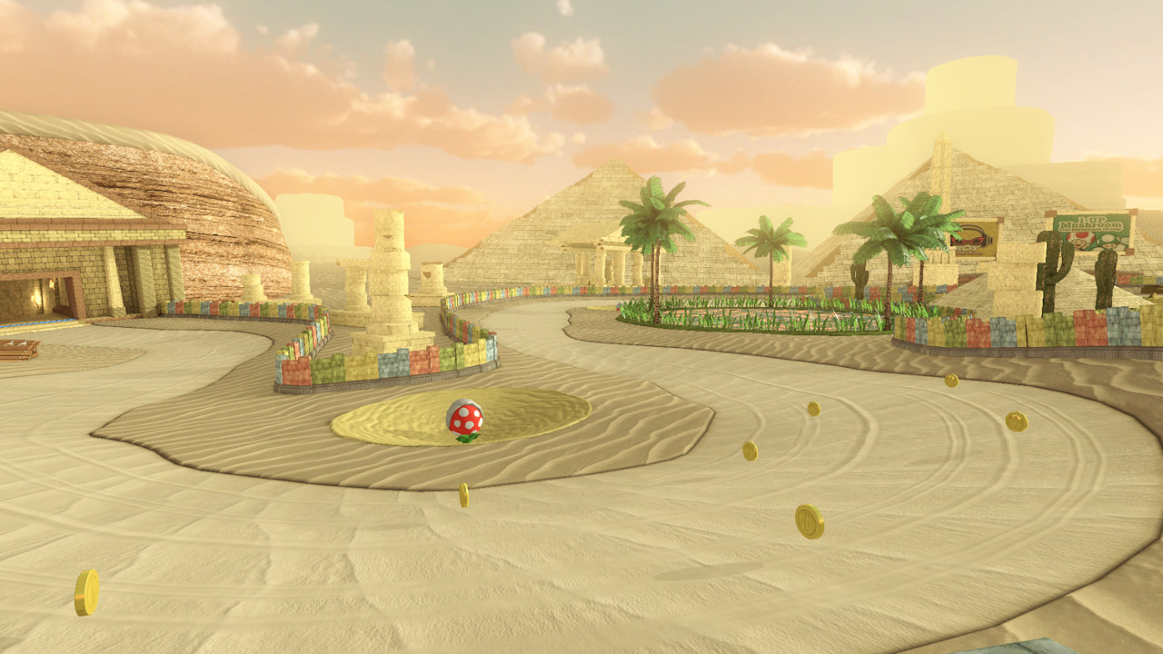 GBA Yoshi Desert (FunkyRacer) Mod for Mario Kart 8 Deluxe | MK8D Mods