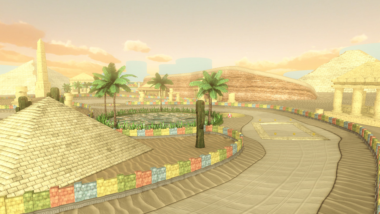 GBA Yoshi Desert (FunkyRacer) Mod for Mario Kart 8 Deluxe | MK8D Mods