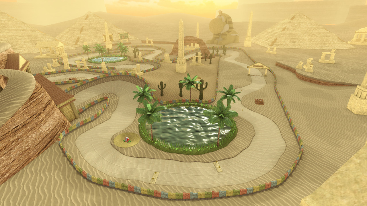 GBA Yoshi Desert (FunkyRacer) Mod for Mario Kart 8 Deluxe | MK8D Mods