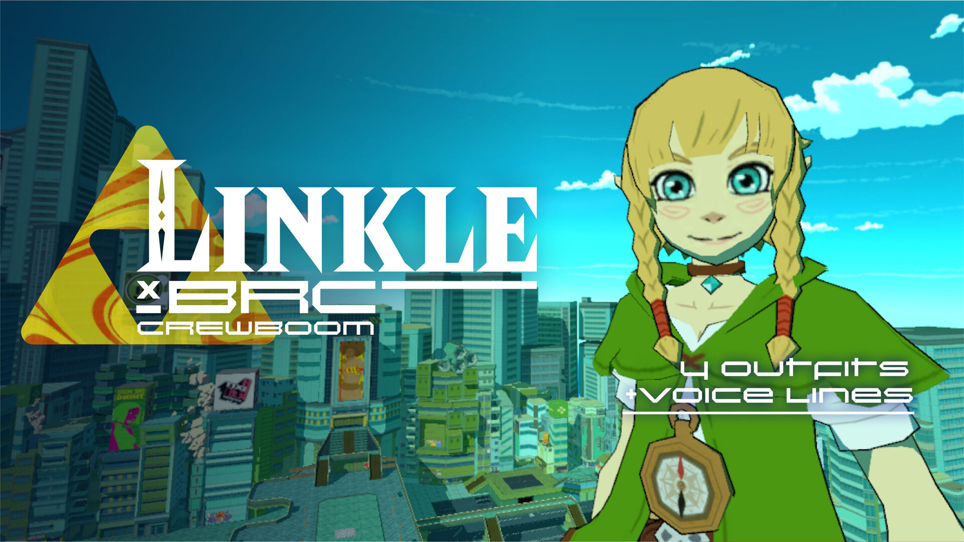 Linkle Mod for Bomb Rush Cyberfunk | BRC Mods